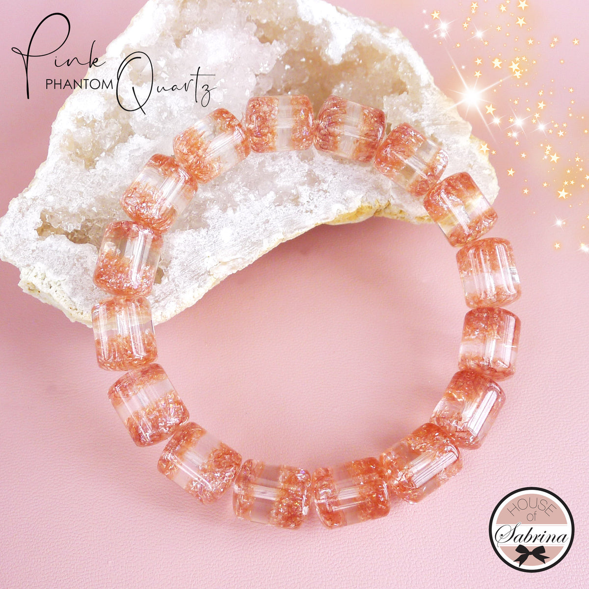 HIGH GRADE PINK PHANTOM QUARTZ – House of Sabrina